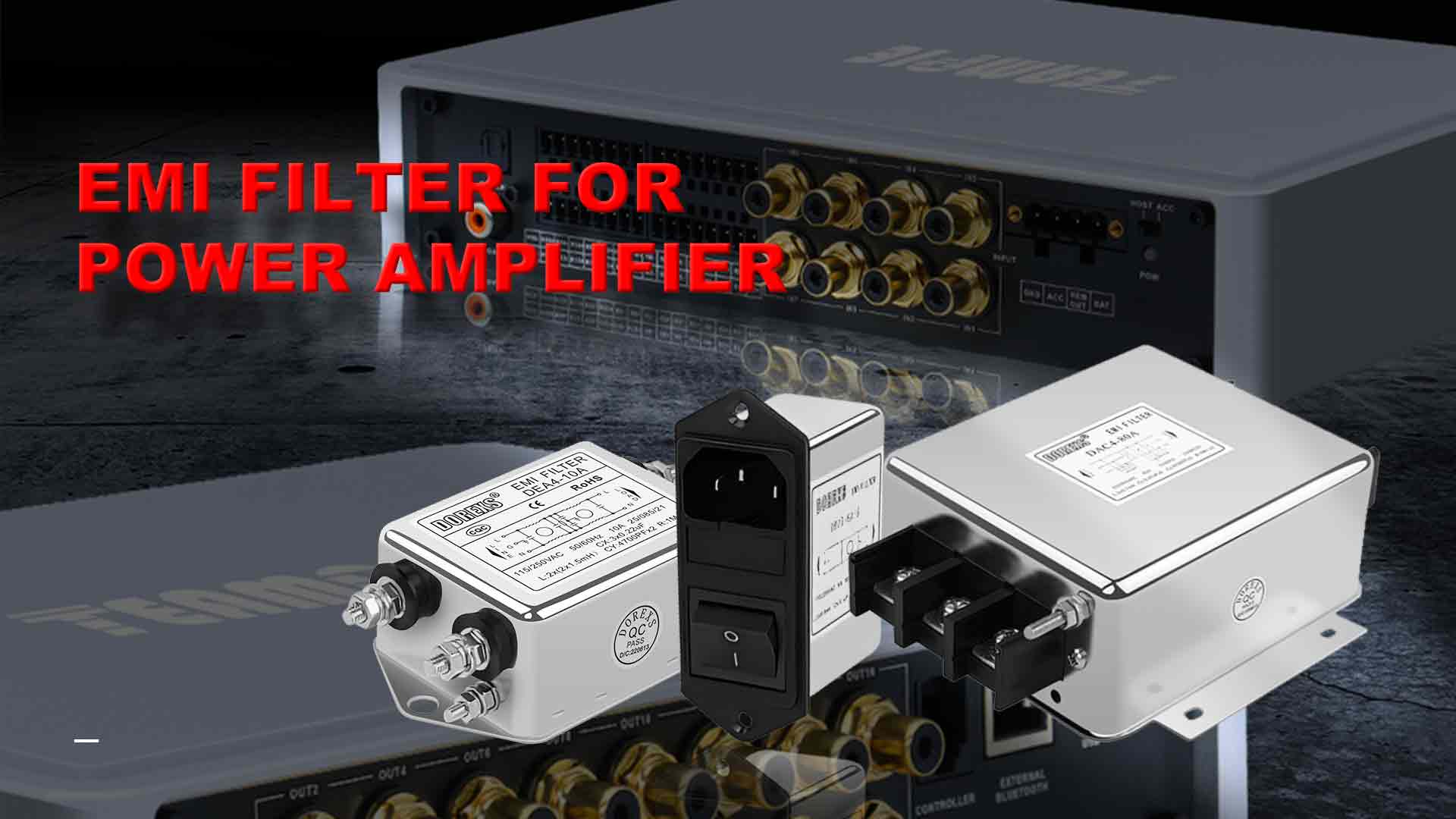 EMI Filters for Power Amplifiers | Noise Suppression Guide